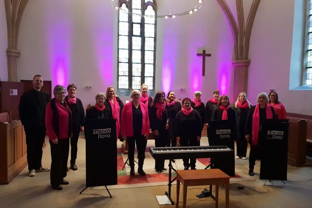 Chor singt sich in die Herzen des Publikums