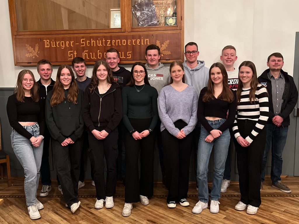 Mit 19 neuen Mitgliedern ins Jahr