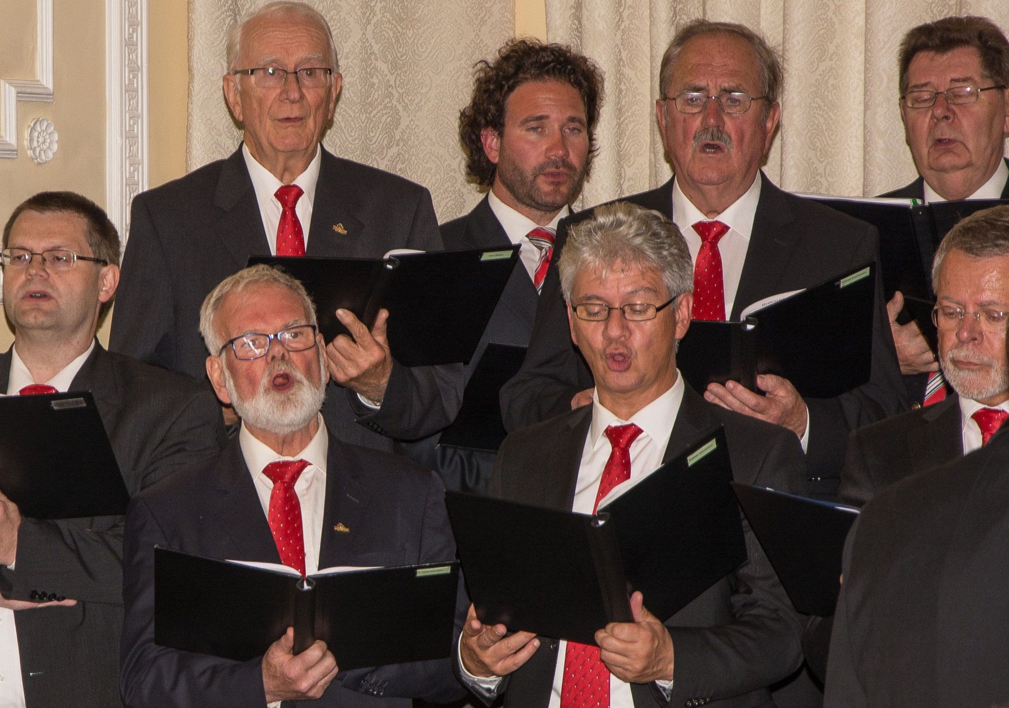 Vier Männerchöre, ein Dirigent: Thomas Wemhoff