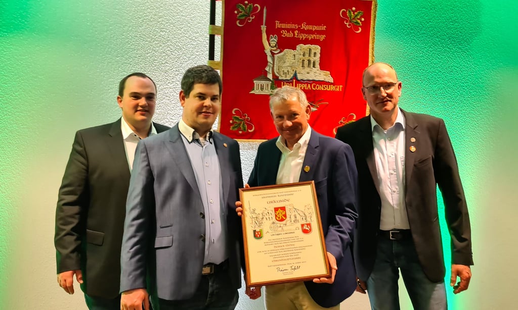 Bad Lippspringe: Schützen wählen einen Hauptmann mit „Anpack-Mentalität“