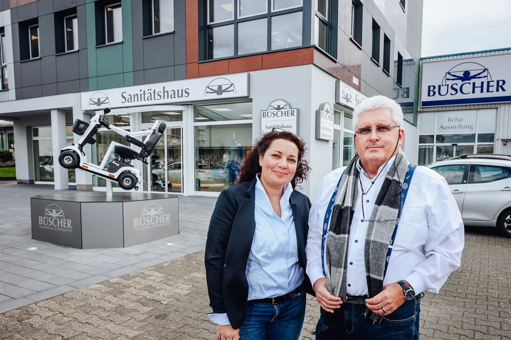 Sanitätshaus Büscher bezieht neuen Firmensitz in Paderborn