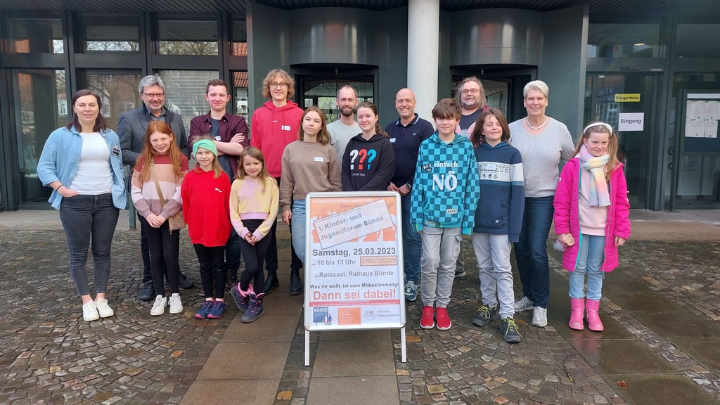 Bünde: Erstes Kinder- und Jugendforum im Rathaus