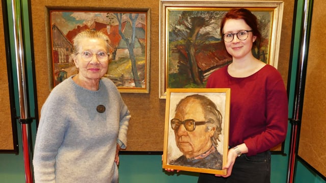 Ausstellung in Brakel-Gehrden von Maler Gerhard Wessel