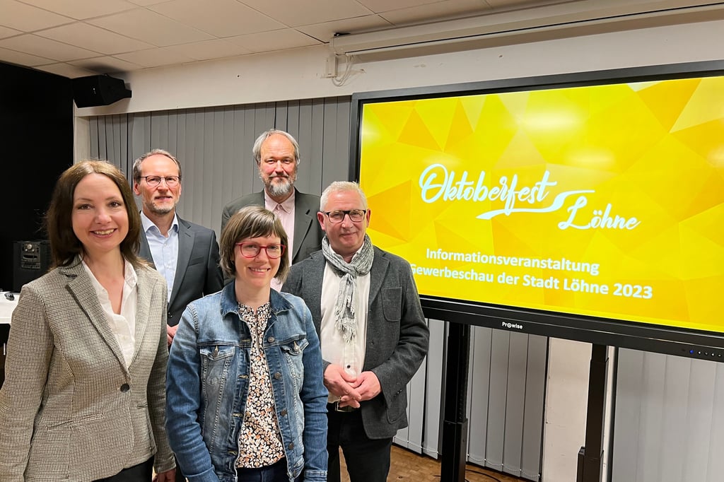 Stadt Löhne stellt Konzept für erste eigene Gewerbeschau vor