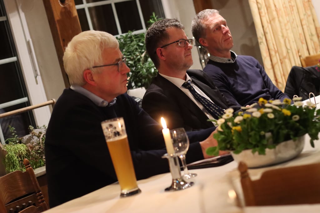 Erster Stammtisch der Werbegemeinschaft