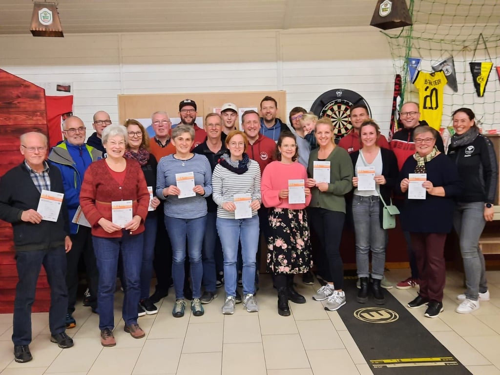 Lübbecker Verein ehrt Sportabzeichenabsolventen