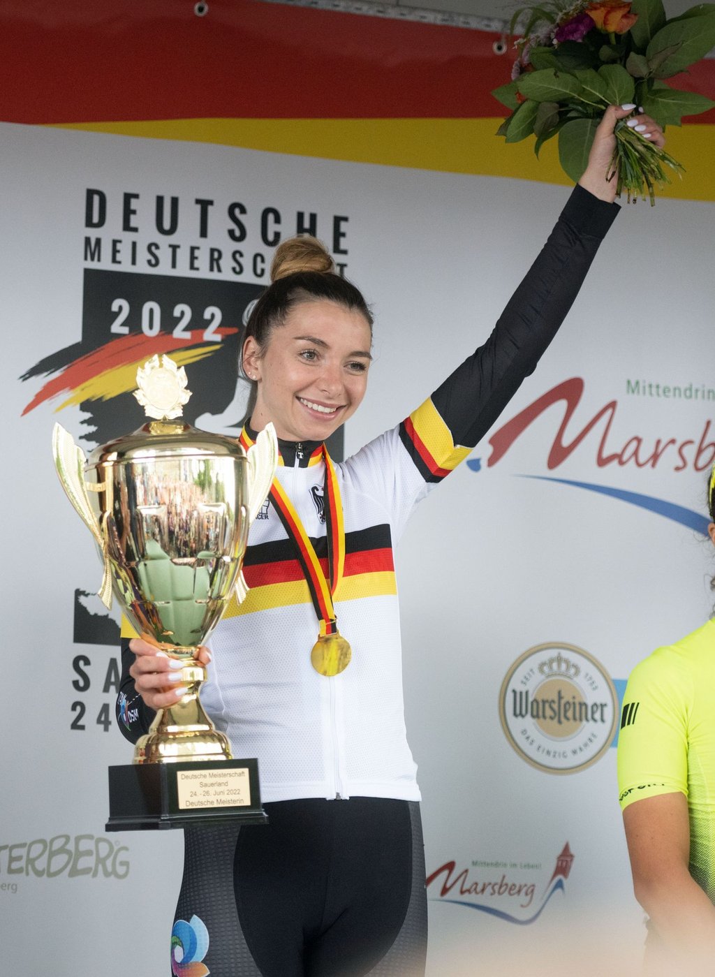 Liane Lippert klettert auf Platz zwei beim Flèche Wallonne
