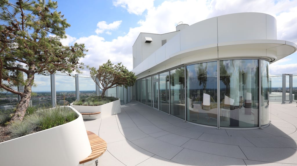 Spektakuläre Aussicht über Münster: UKM-Bistro nun auch für Besucher geöffnet