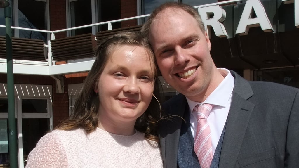 Winja Janson und Sebastian Schwarze haben in Steinhagen geheiratet.