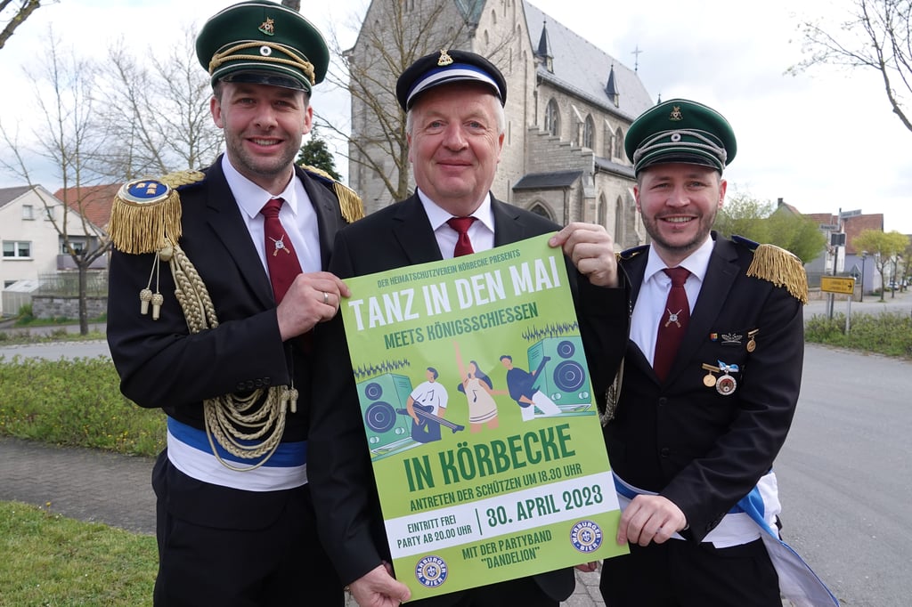 Körbecke: Schützen wollen mit neuem König in den Mai tanzen