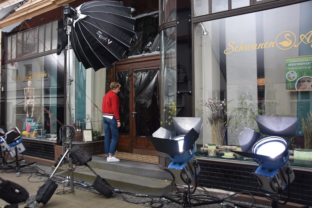 Dreharbeiten für ARD-Vierteiler in Burgsteinfurt beendet