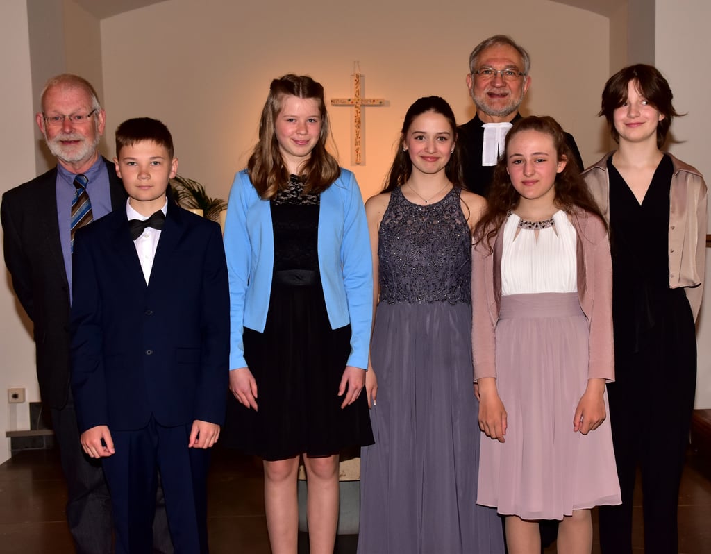 Jugendliche werden eingesegnet