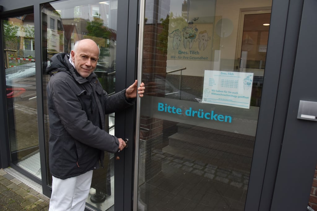 Praxis für den Protest geschlossen