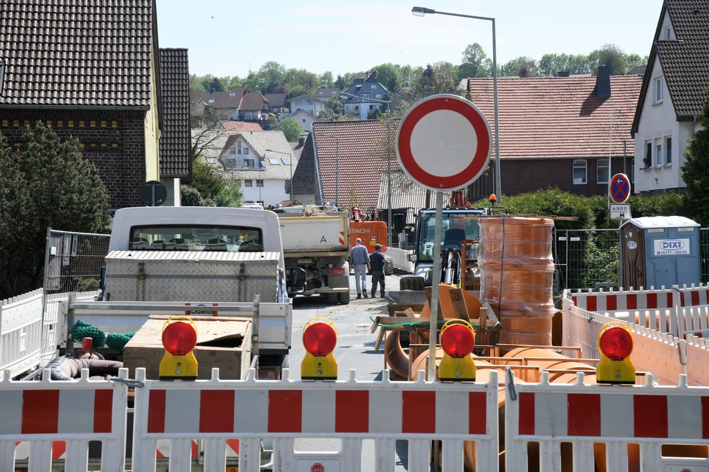 Gogrevenstraße in Neuenbeken vollständig gesperrt