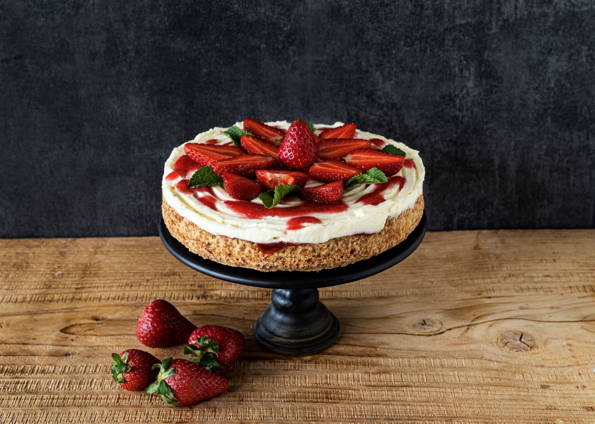 Erdbeertarte mit Mascarpone-Crème