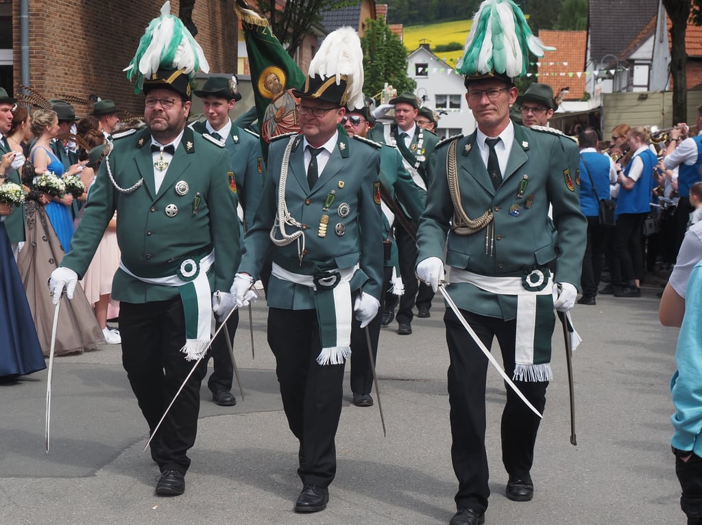 Fotostrecke: Glanzvolles Schützenfest in Erkeln