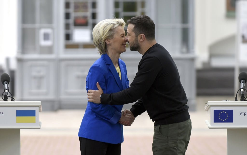 Von der Leyen: Ukrainer sichern auch Zukunft unserer Kinder