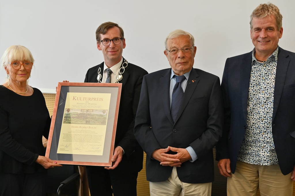 Warburg: Kulturpreis posthum an Rudolf Bialas verliehen