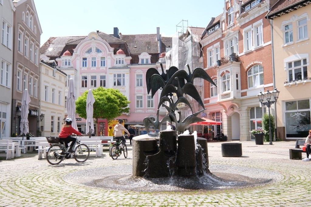 Brunnenfest auf dem Gänsemarkt in Herford