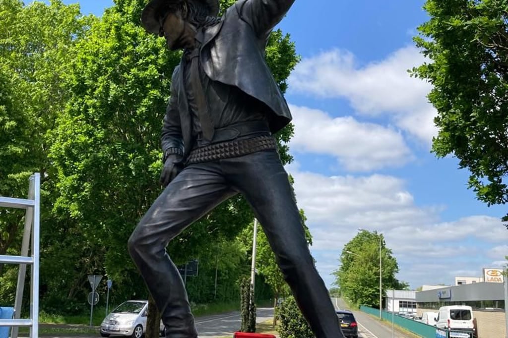 Udo-Lindenberg-Statue ist wieder gereinigt