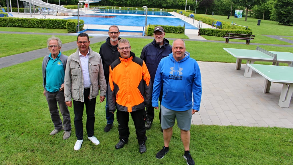 Das Freibad Steinheim öffnet