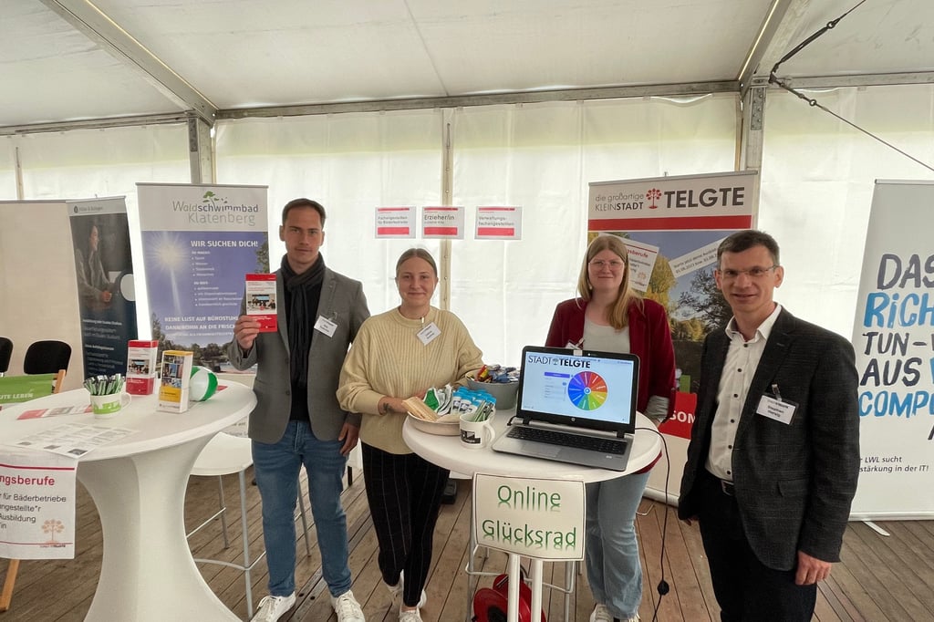 Stadt erstmals auf der BOM in Warendorf