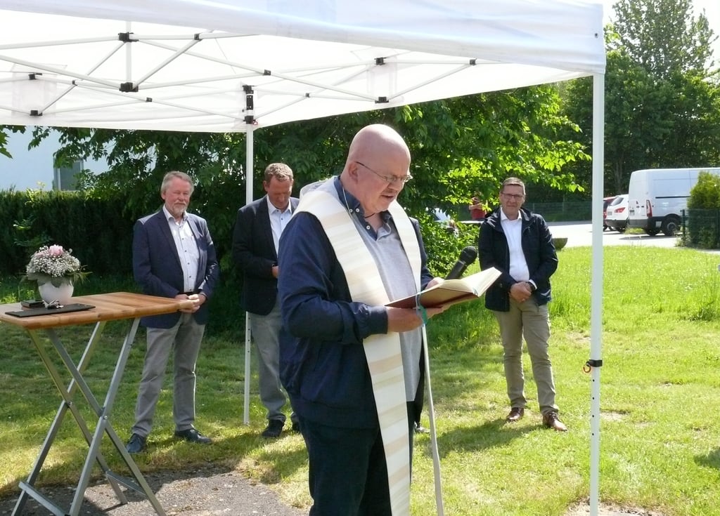 Eröffnung des Bürgerradwegs Laer - Holthausen