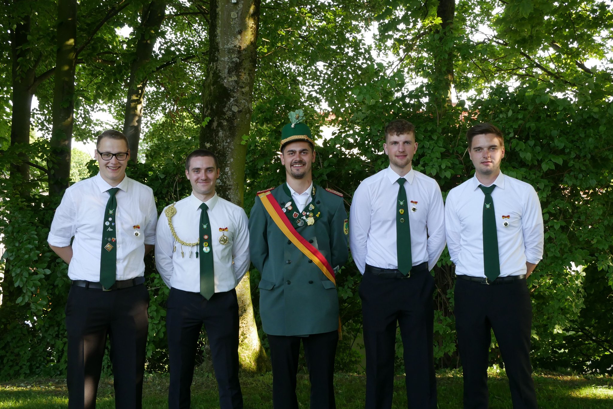 Marius Driller ist neuer Schützenkönig in Benhausen