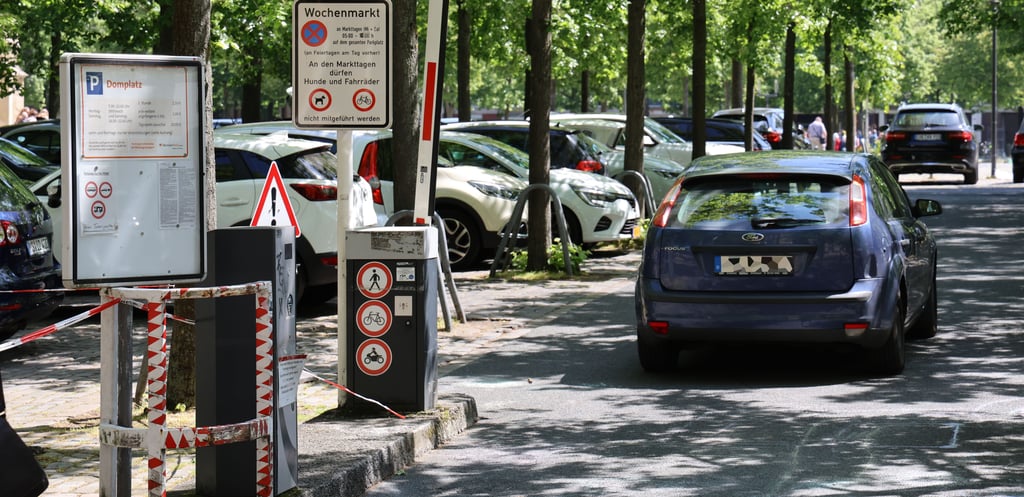 Münster: Parkverbot auf dem Domplatz rückt näher