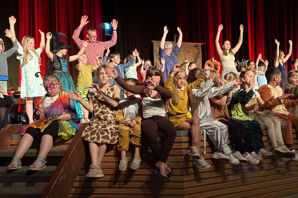Falk-Schule Warburg: Känguru-Musical der Extraklasse im PZ gefeiert