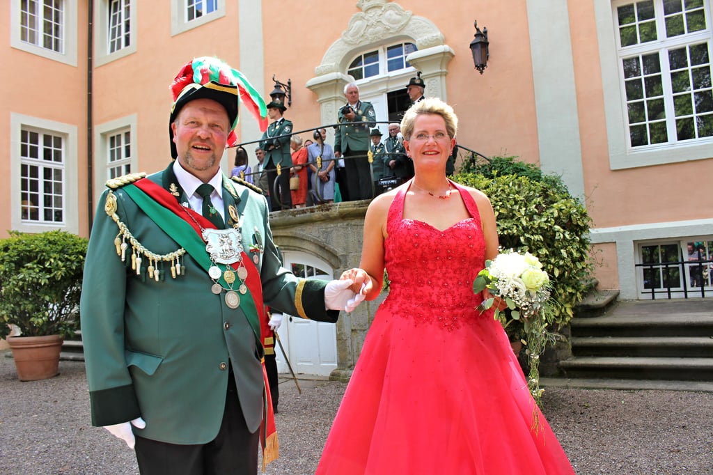 Königspaar in Rheder erstmals Hand in Hand