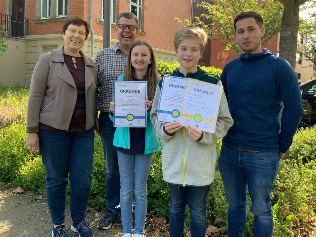 Luisa und Moritz knobeln um Platz eins