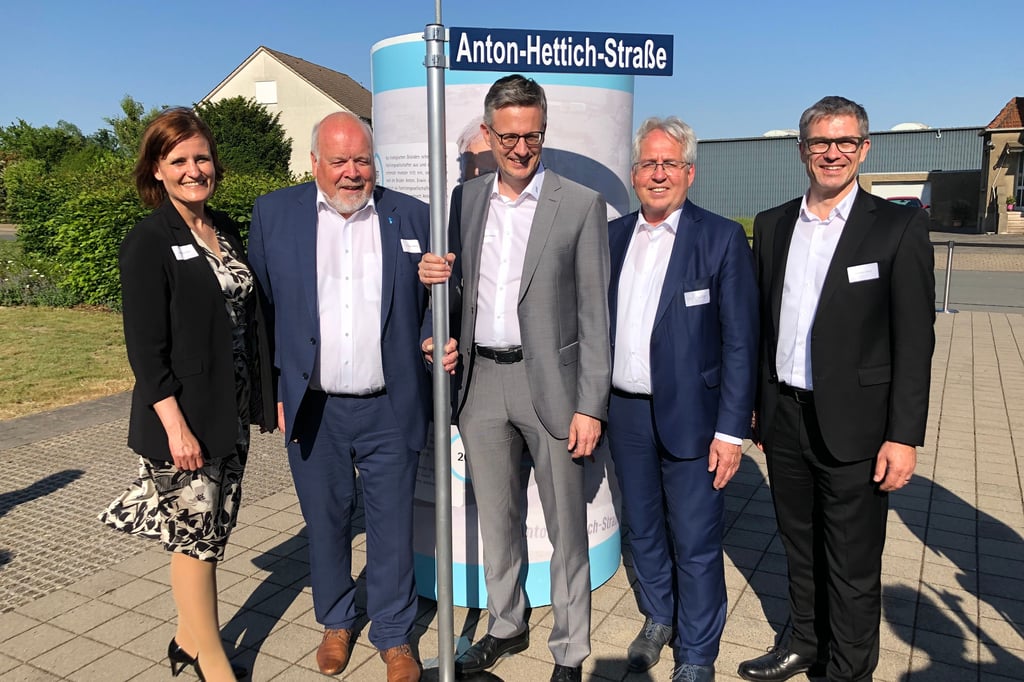 Kirchlengern: Anton-Hettich-Straße eingeweiht