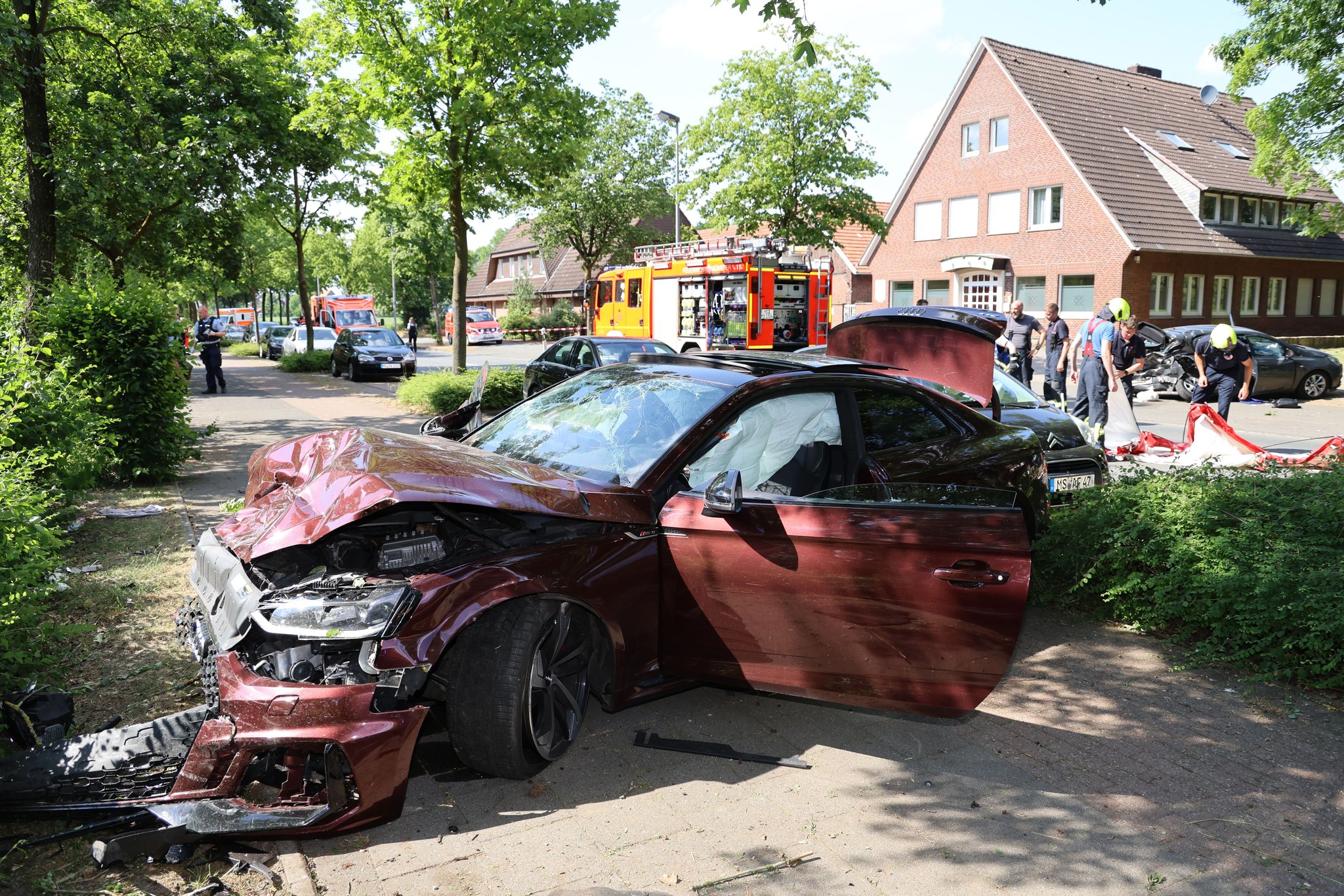 Unfall in Gievenbeck: War es ein illegales Autorennen?