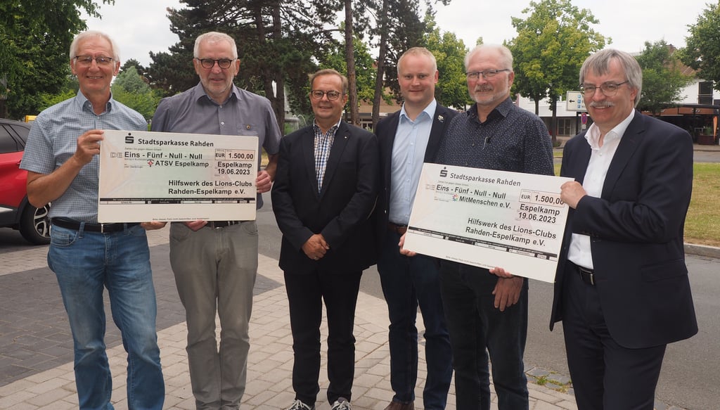 Espelkamp: Lions Club überreicht City-Lauf-Spende