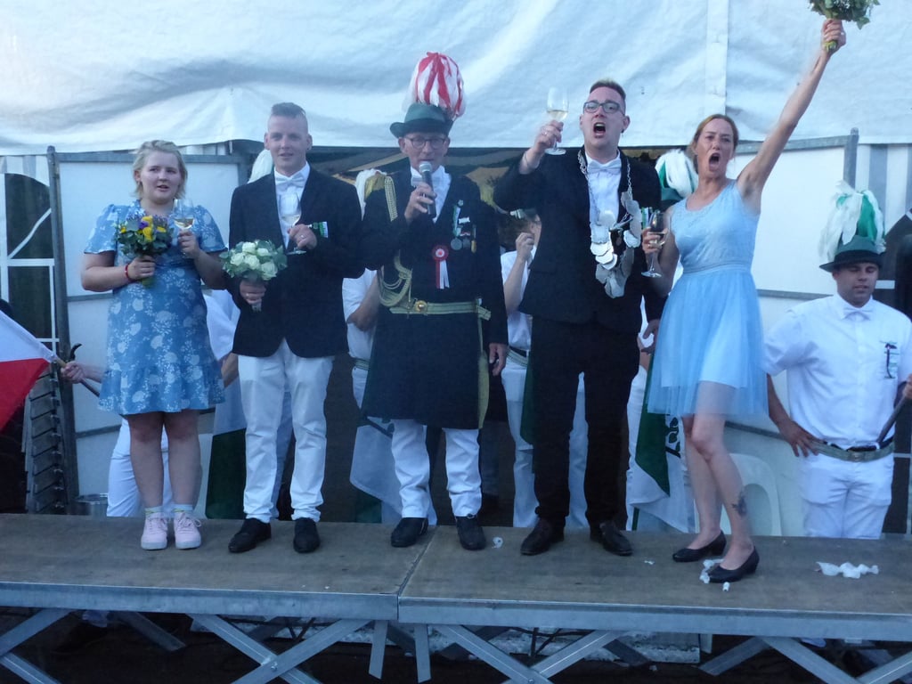 König mit dem 345. Schuss