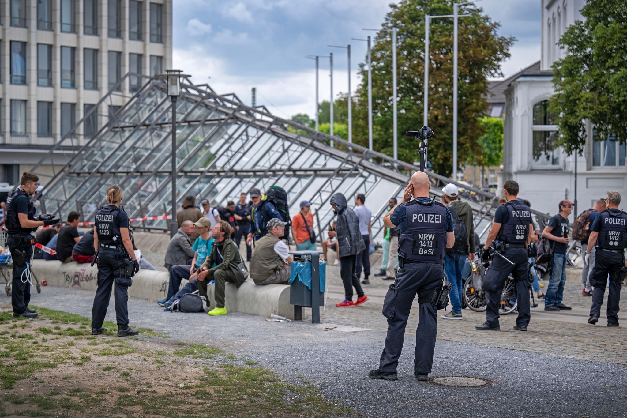 Bielefeld: Kein Stress bei Razzia an der Tüte