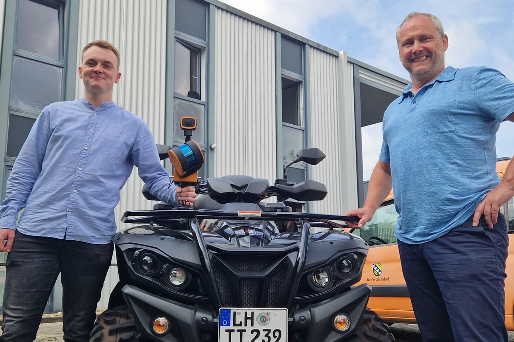 Nils Große Beikel ist Geomatiker in Senden