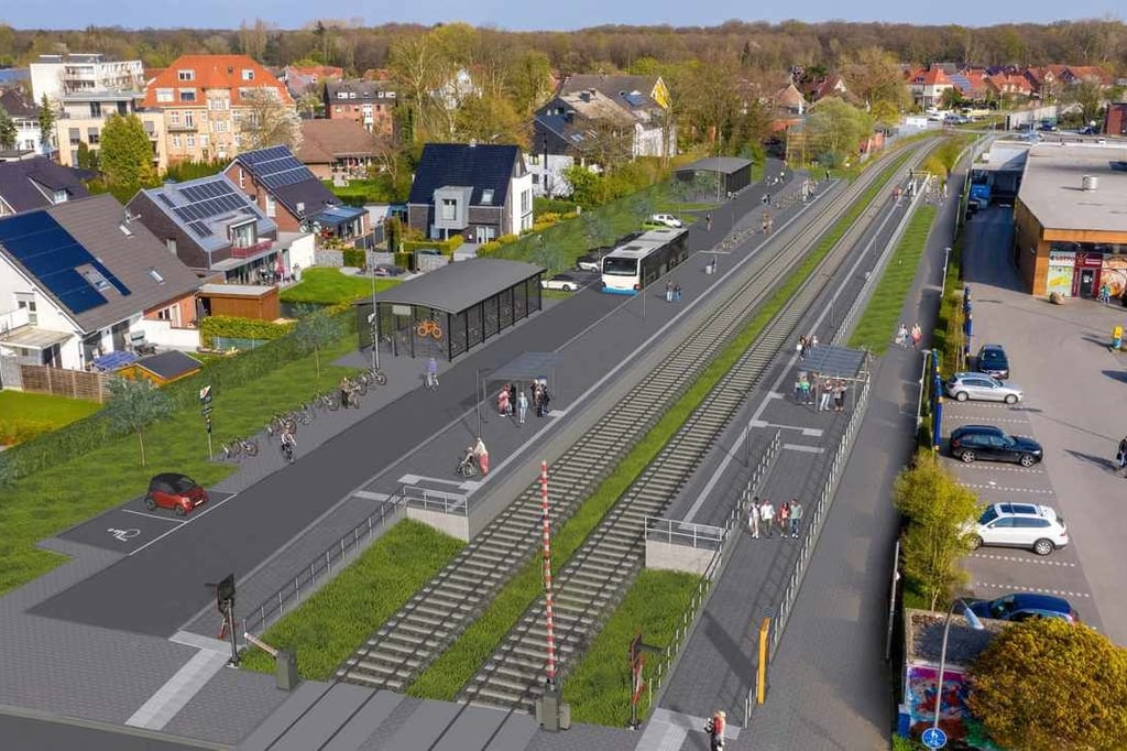 Pläne für WLE-Haltepunkte liegen aus