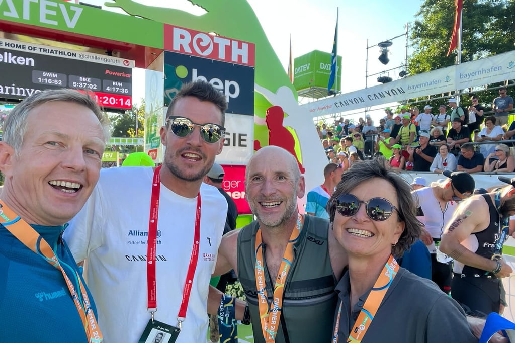 Paderborner Staffel bei Challenge Roth auf Platz 35