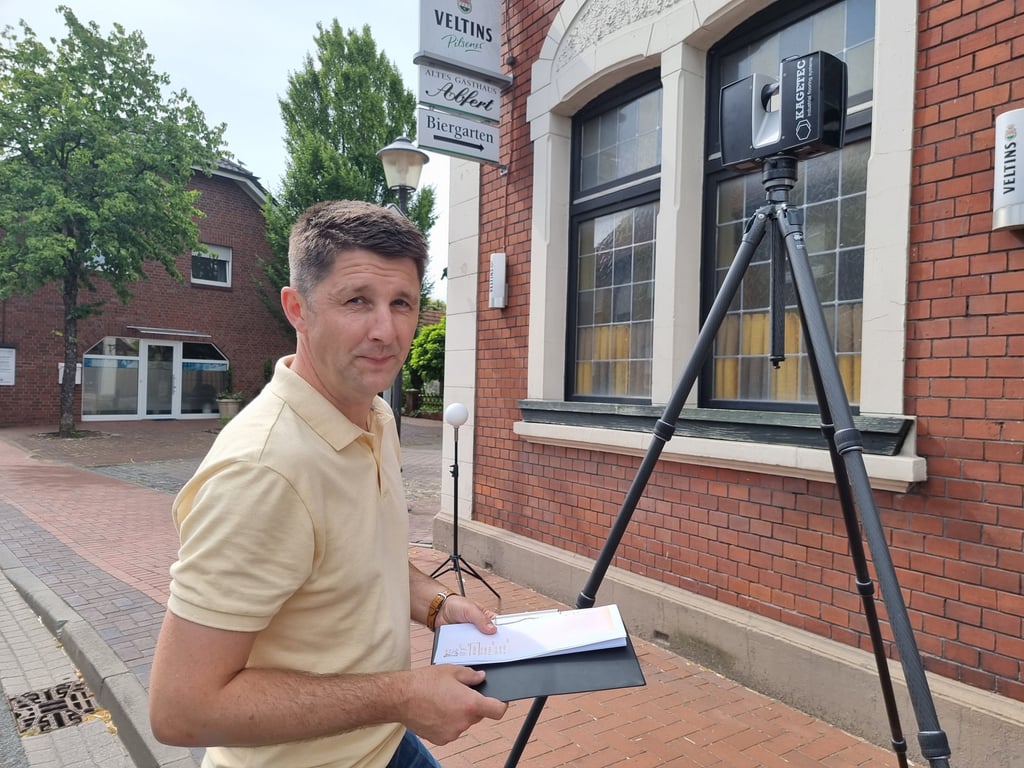 3D-Scan-Fokus im Gasthaus Alfert