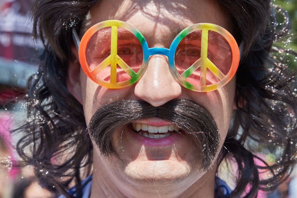 Friedlicher Schlagermove im Hamburger Sonnenschein