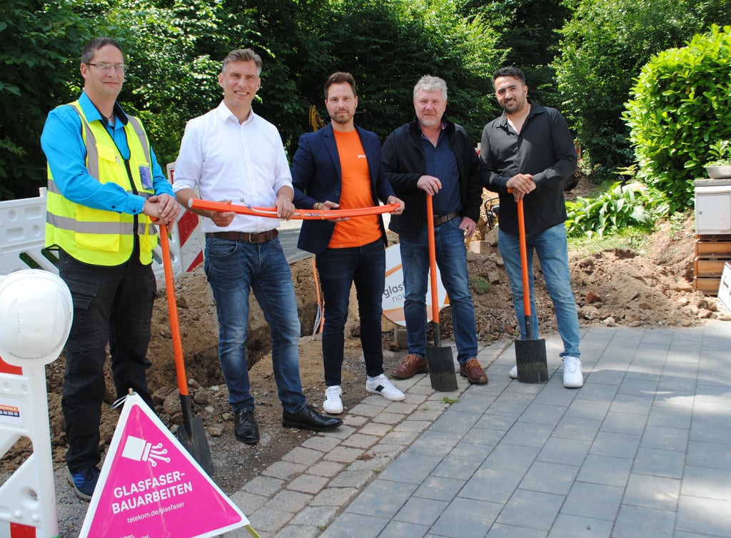 Vlotho: Glasfaserausbau ist gestartet