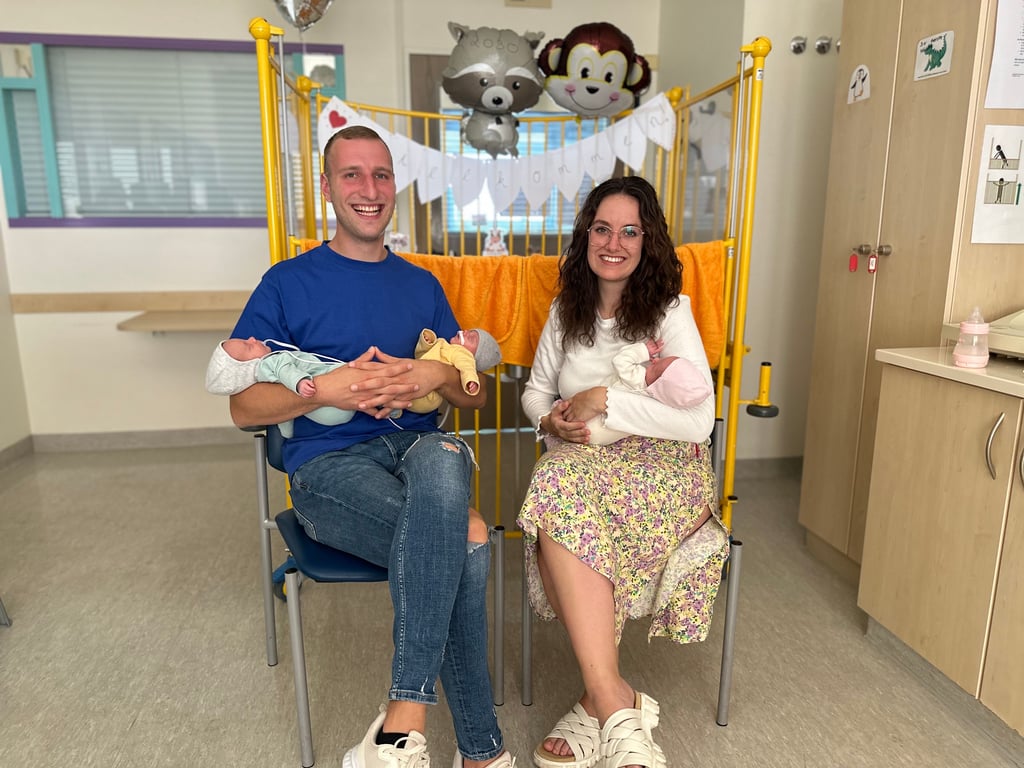 Dreifaches Glück für Familie Gerlitz aus Lichtenau