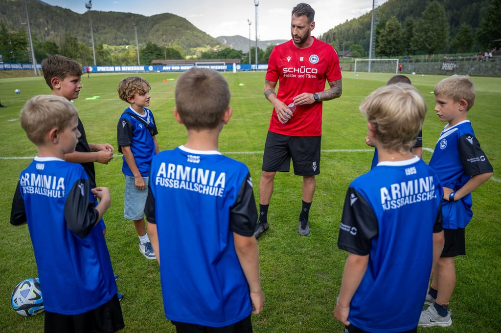 Arminia Bielefeld: Fußballschule macht Station in Südtirol