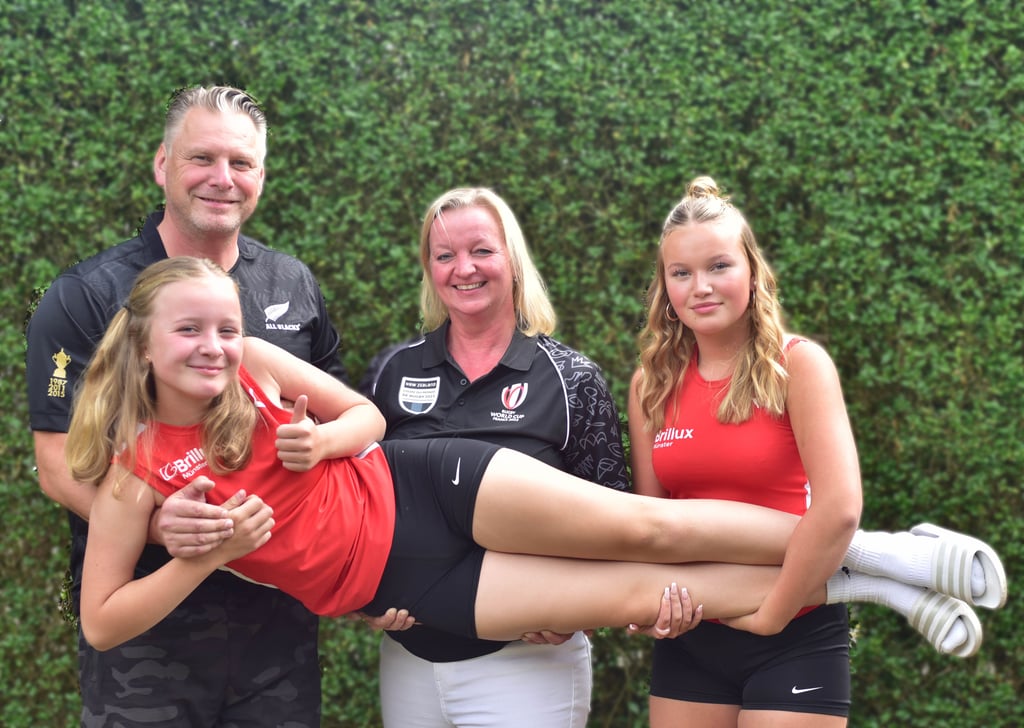 Familie Steglich hat sich ganz dem Sport verschrieben