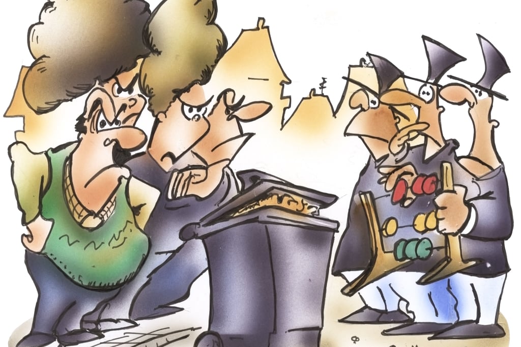 Schwarze Tonnen wie ein rotes Tuch