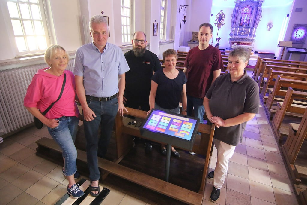 Per Touchscreen zum Regenbogen