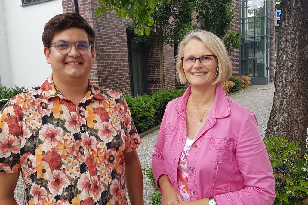 Jung und voller Selbstvertrauen