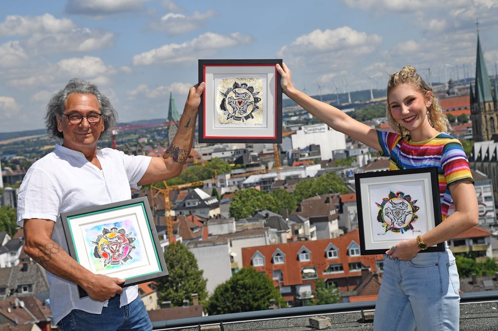 Der erste Blick auf das neue Libori-Bild